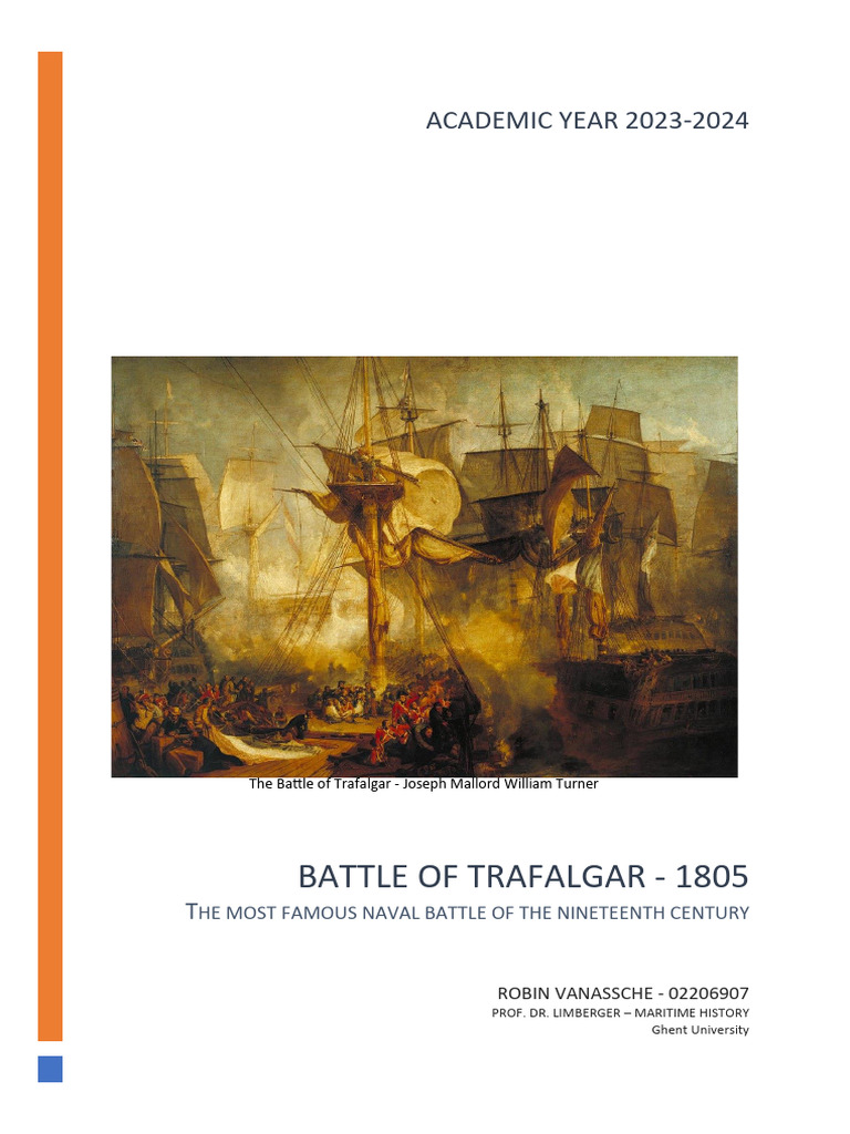 Trafalgar: Naval Battle of 1805 Analysis | PDF | Battle Of Trafalgar ...