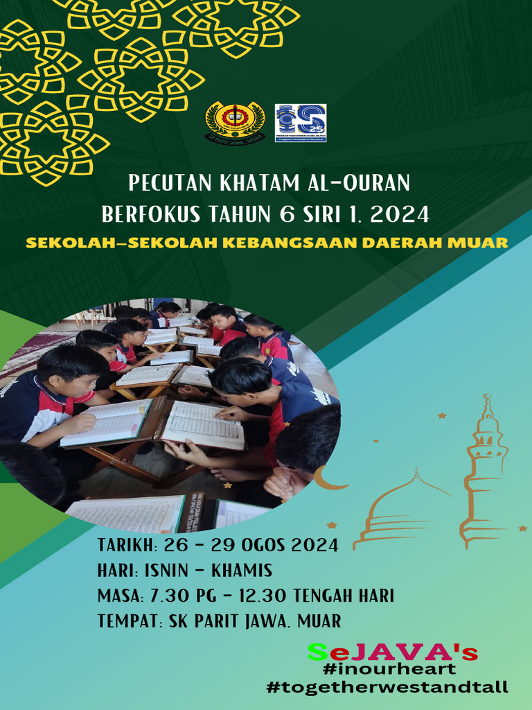 Pamplet pecutan khatam berfokus 2024 | PDF