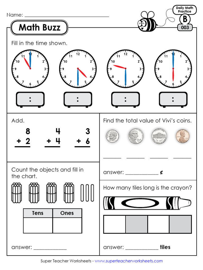 Math Worksheet | PDF