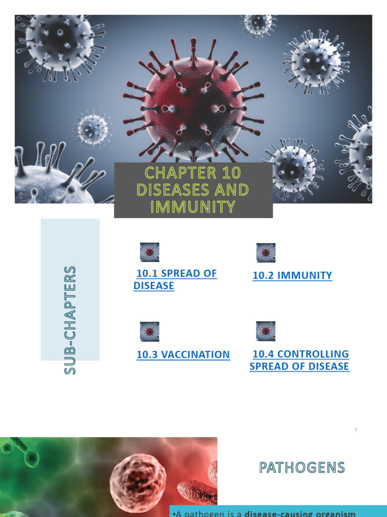 Chapter 10 Diseases and Immunity | PDF | Immune System | Antibody