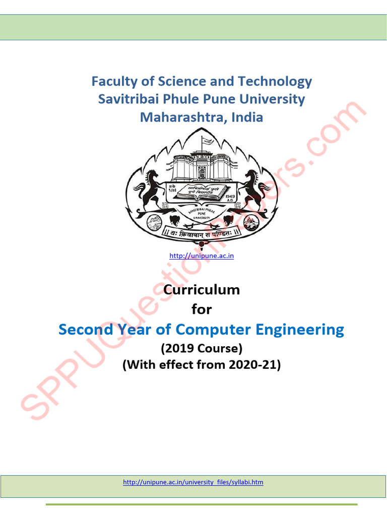 Be Computer Engineering Second Year Se Semester 3-4-2019 Pattern | PDF ...