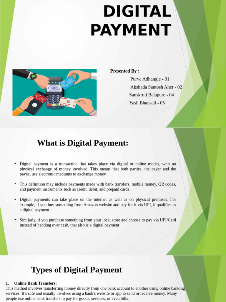 DIGITAL PAYMENT_103315 | PDF | Payments | Computer Security