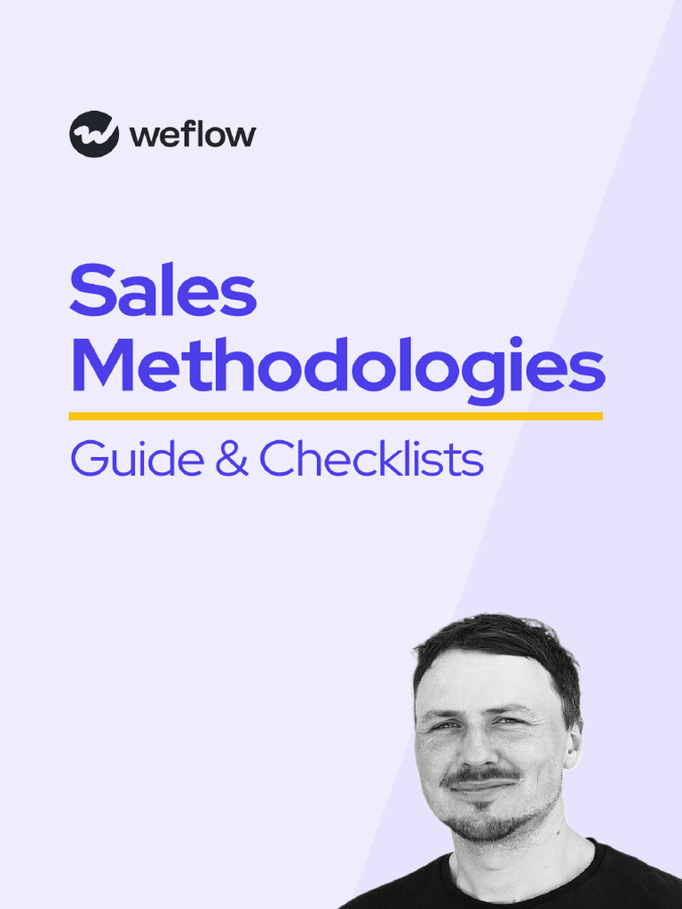 The Book of Sales Methodologies by Weflow | PDF | Sales | Customer Relationship Management