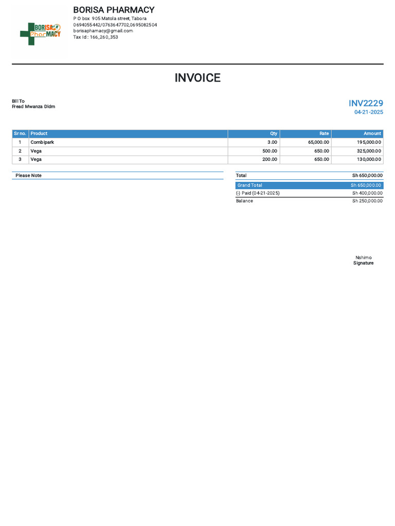 INV INV2229 21apr2025 1623 RM | PDF