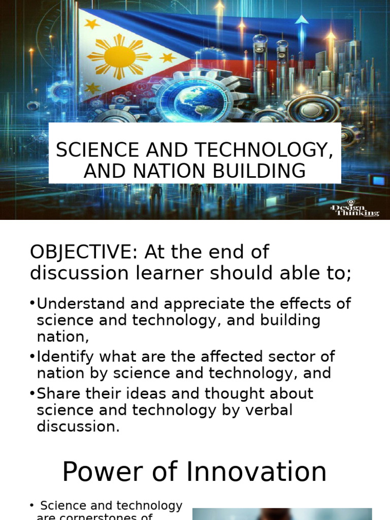 Science and Technology and Nation Building - PPTM | PDF
