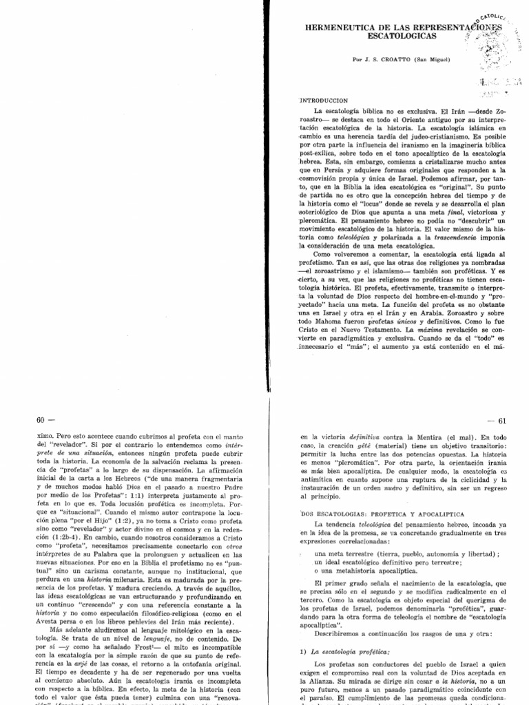 2046-Texto Del Artículo-4786-1-10-20210514 | PDF | Literatura apocalíptica | Escatología