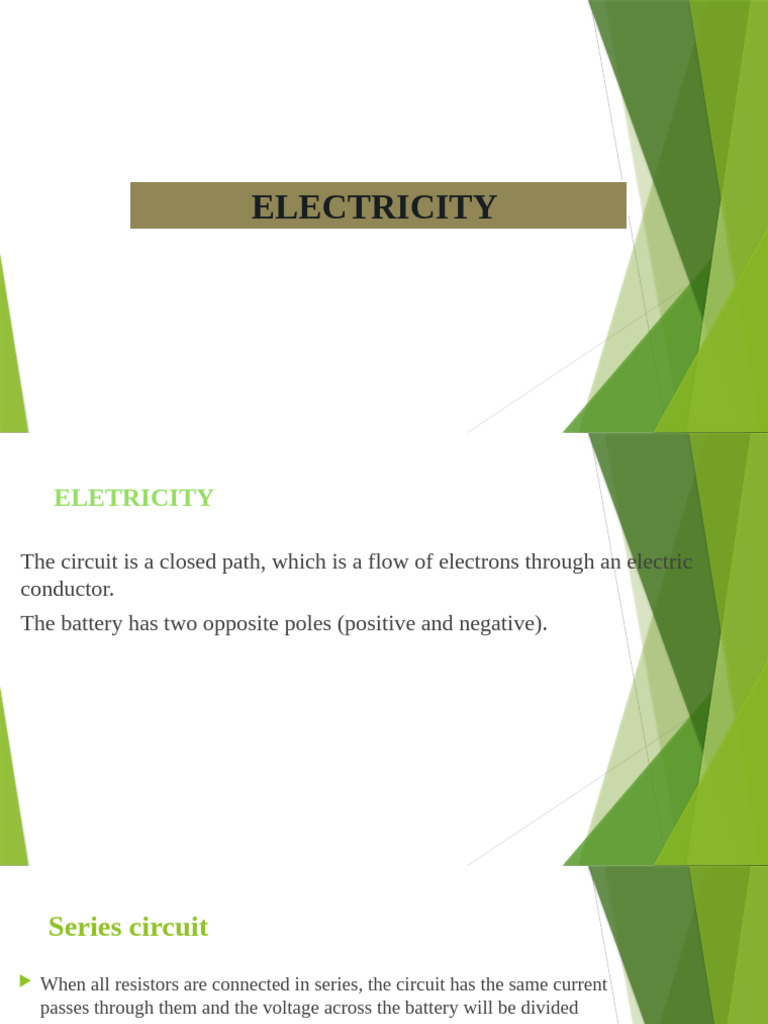 Understanding Electric Circuits Basics | PDF | Electric Current | Voltage