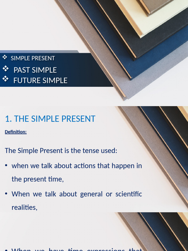 002- Simple Present + Past Simple + Future Simple. | PDF | Verb ...