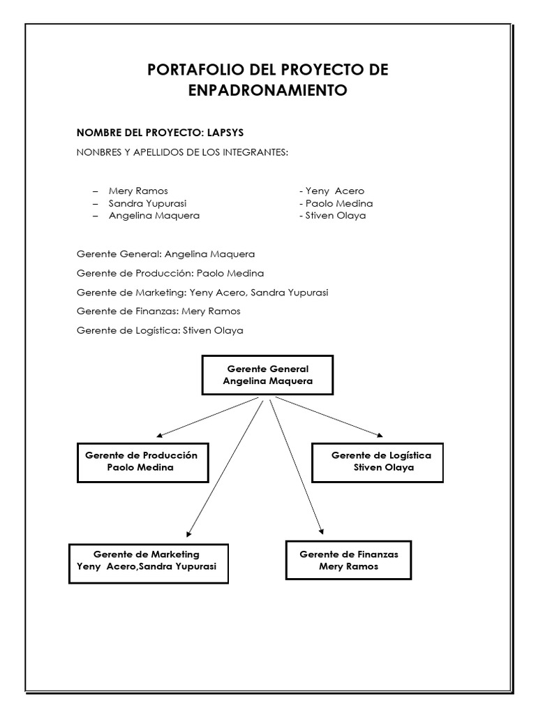 Proyecto Lapsys - Ept | PDF