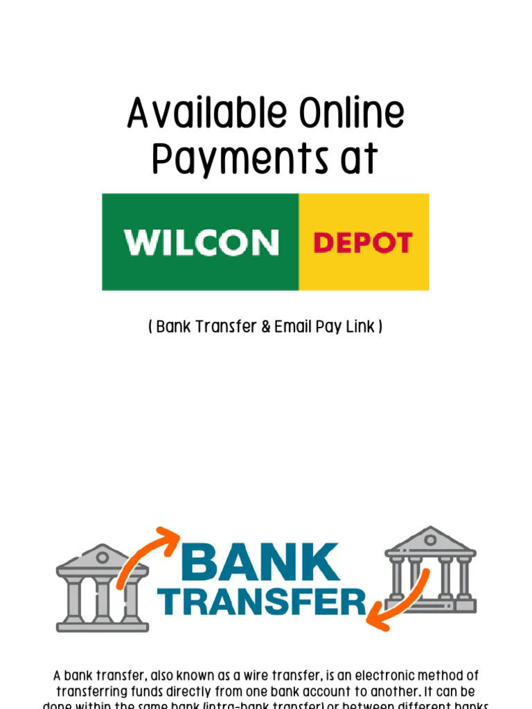 Bank Transfer & Email Pay Link Guide | PDF