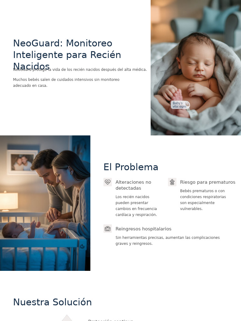 NeoGuard Monitoreo Inteligente para Recien Nacidos | PDF