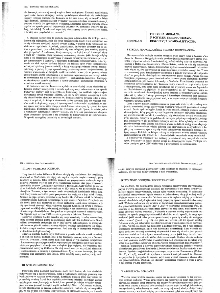 Pinckaers - Rewolucja Nominalistyczna | PDF