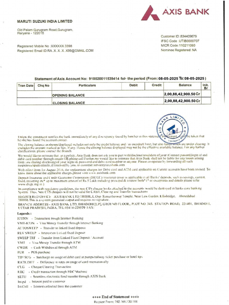 Statement | PDF