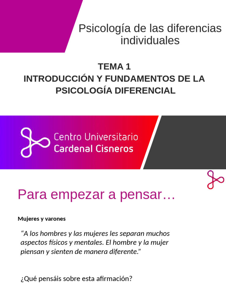 TEMA1 Introducción - DI 202425 | PDF | Sicología | Inteligencia