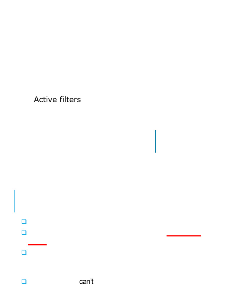 Active Filter Design Techniques | PDF | Electronic Filter | Filter ...