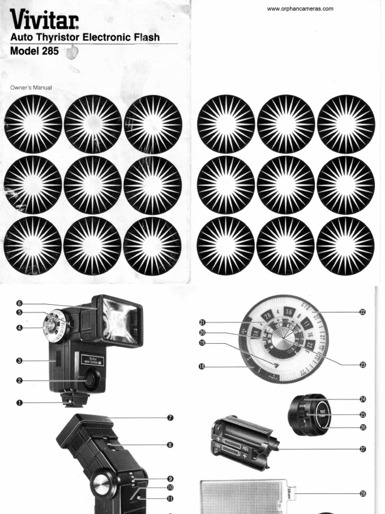 Vivitar Model 285 | PDF