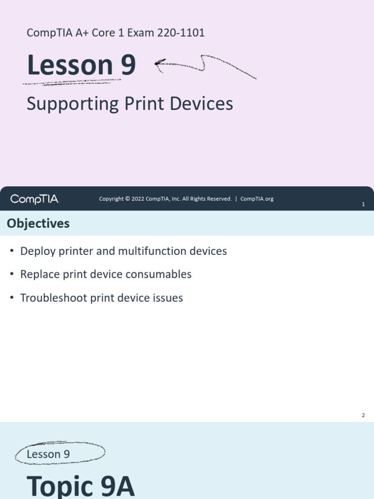 220-1101-09 | PDF | Printer (Computing) | Image Scanner