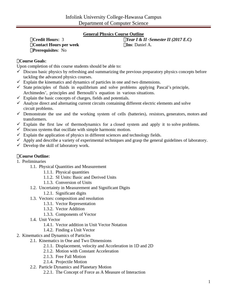 Course Outline-General Physics Course Outline Dt-2025!02!25 13-48-33 ...