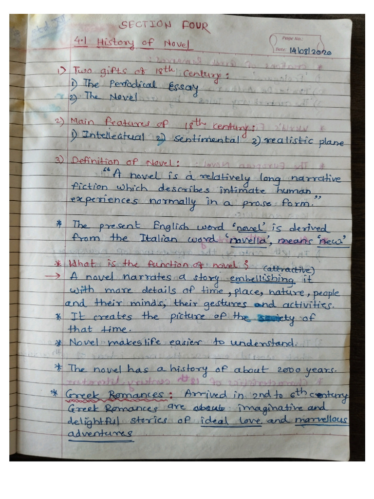 English Notes | PDF