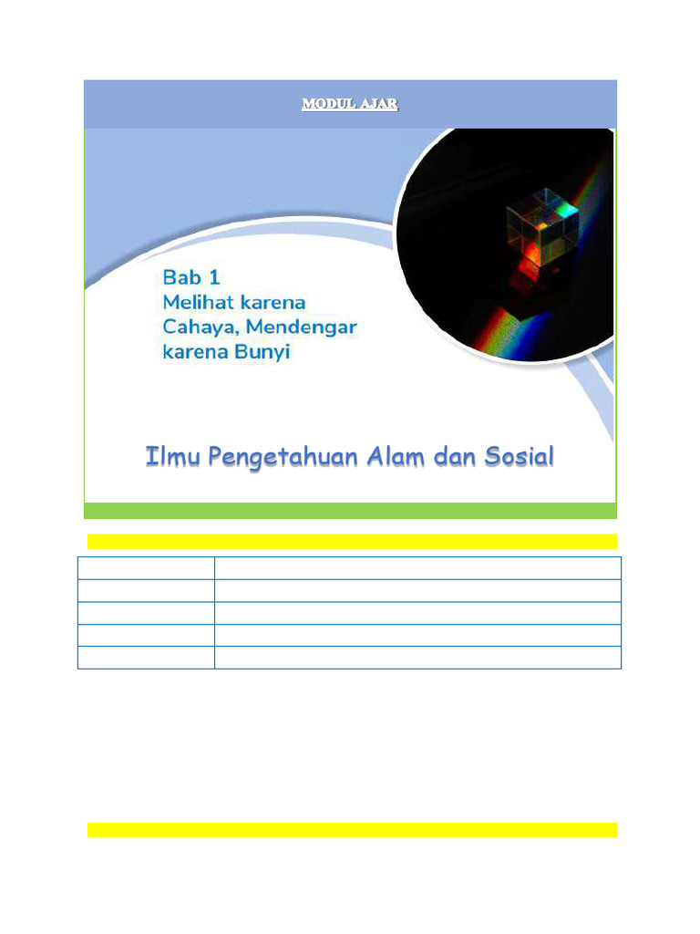 Modul ajar microteaching | PDF