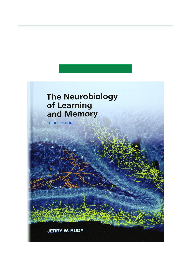 Neurobiology of Learning and Memory 3rd Ed. | PDF | Long Term ...