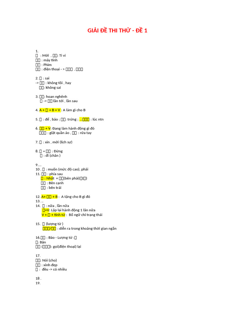 GIẢI ĐỀ THI THỬ_DE1 | PDF