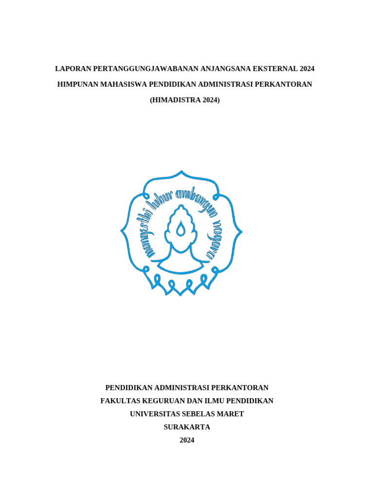 LPJ Anjangsana Eksternal 2024 | PDF