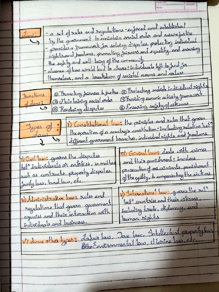 Legal Language Short Notes: Basic Terms | PDF
