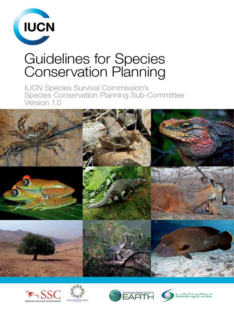 Species Conservation Planning Guidelines | PDF | Conservation Biology ...