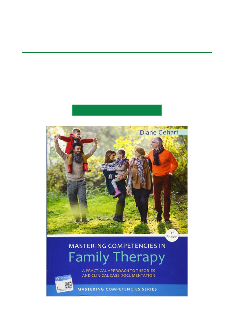 Mastering Competencies in Family Therapy A Practical Approach To Theories and Clinical Case ...