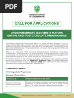 MSG Cohort 2025 2026 Academic Year Application Form Revised | PDF ...