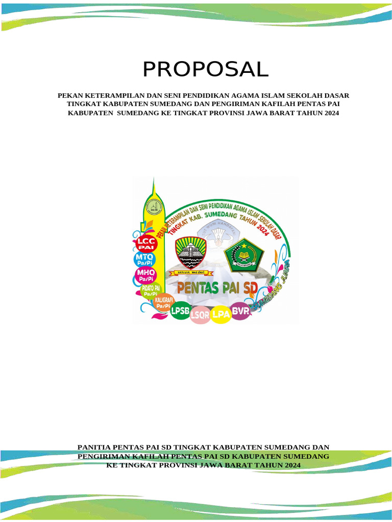 Proposal Pentas | PDF