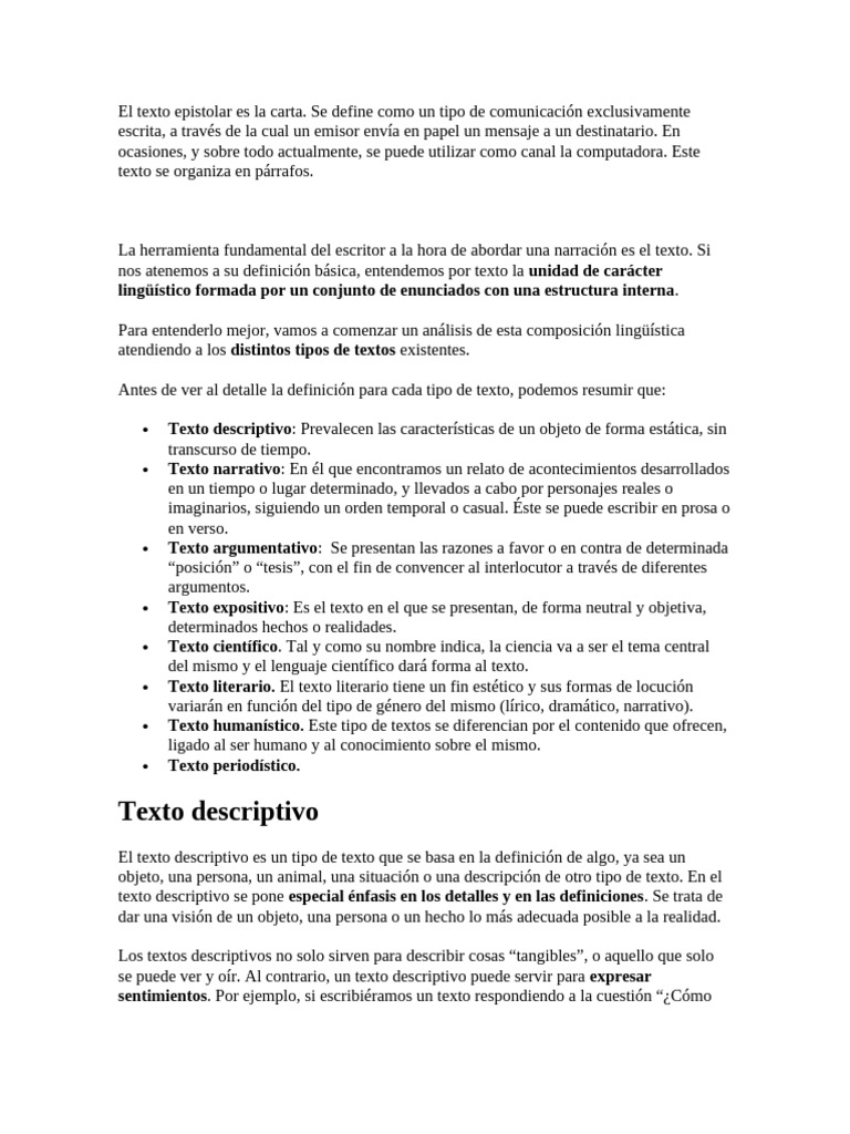 Estructuras Textuales | PDF | Narración | Ensayos