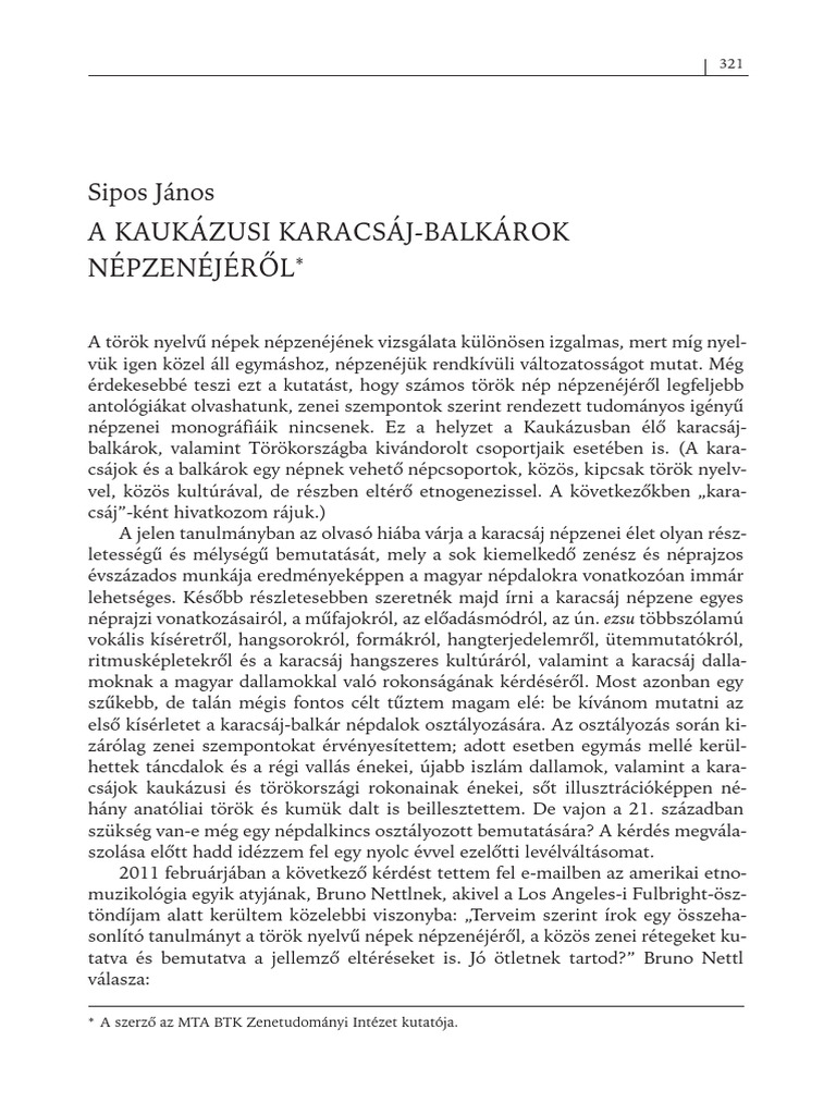 EPA02557 Magyar Zene 2019 3 321-352 | PDF