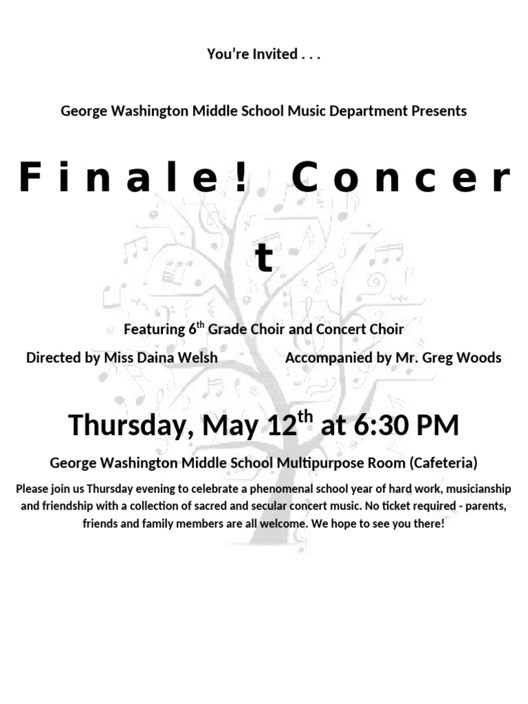 Concert Invite | PDF