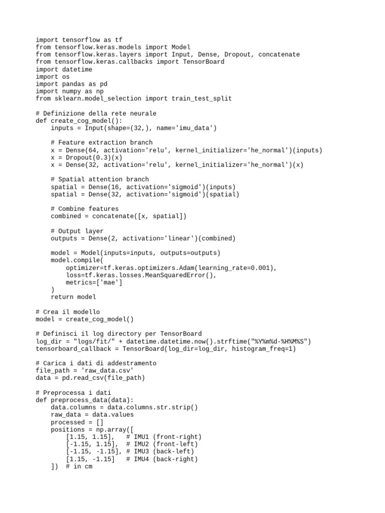 Esecuzione e Grafici Tensorboard | PDF | Computing | Applied Mathematics