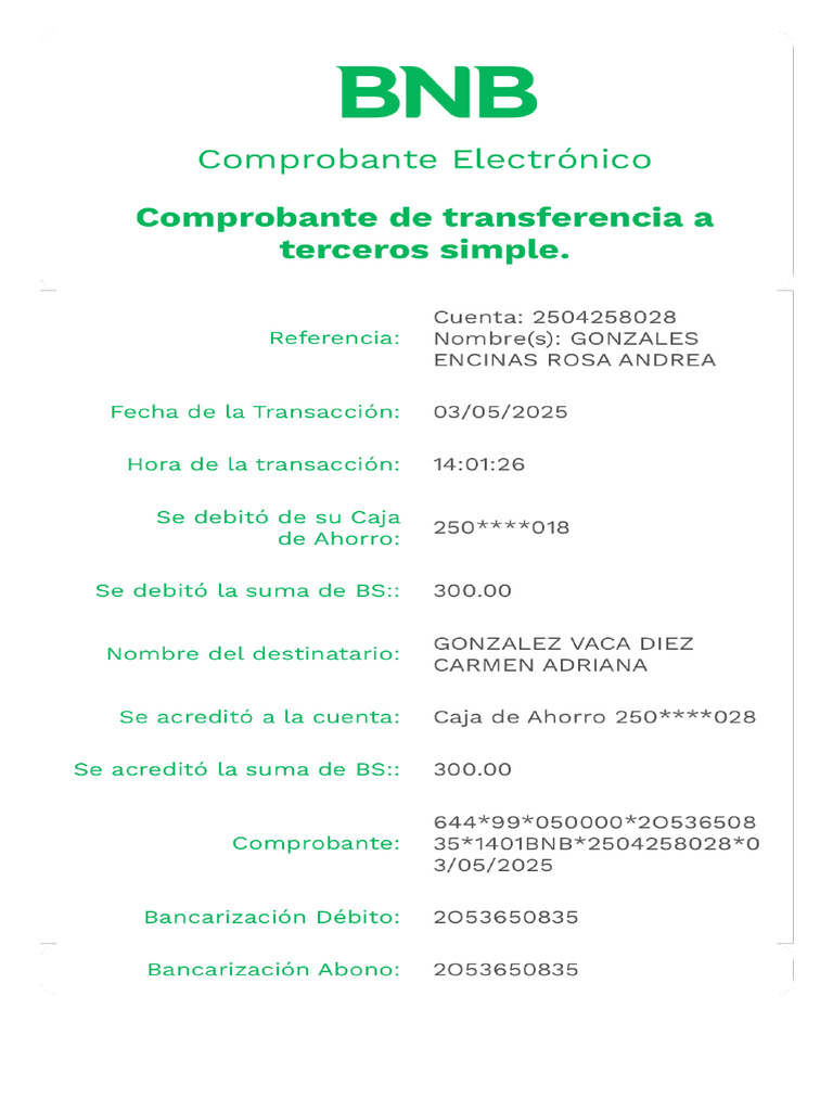 Comprobante 4 | PDF