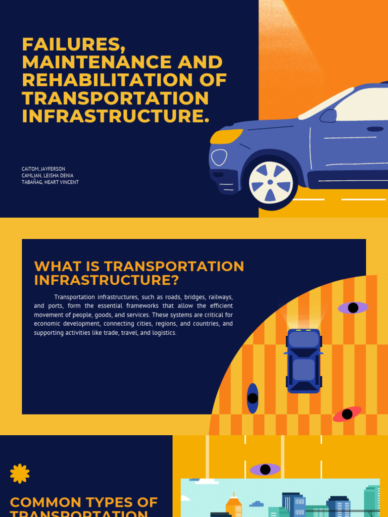 Failures, Maintenance and Rehabilitation of Transportation ...