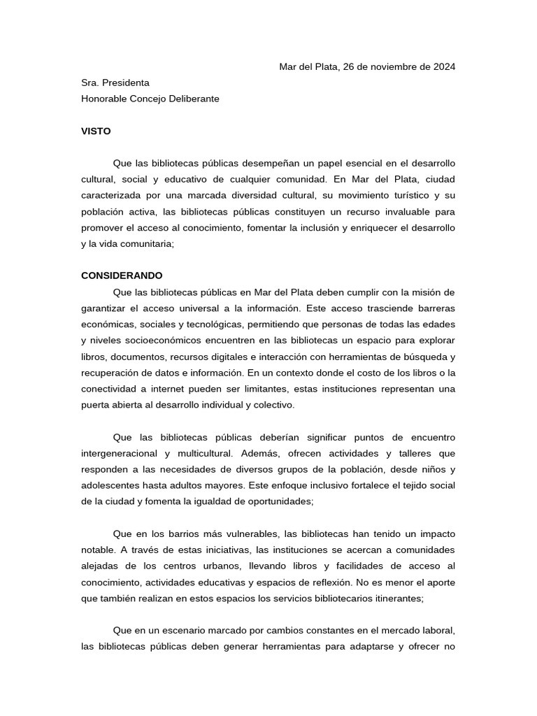 Proyecto Sistema de Bibliotecas | PDF | Biblioteca Pública | Bibliotecas