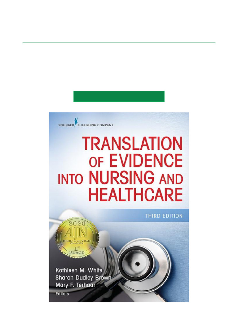 Evidence Translation in Nursing, 3rd Ed. | PDF | Nurse Practitioner ...