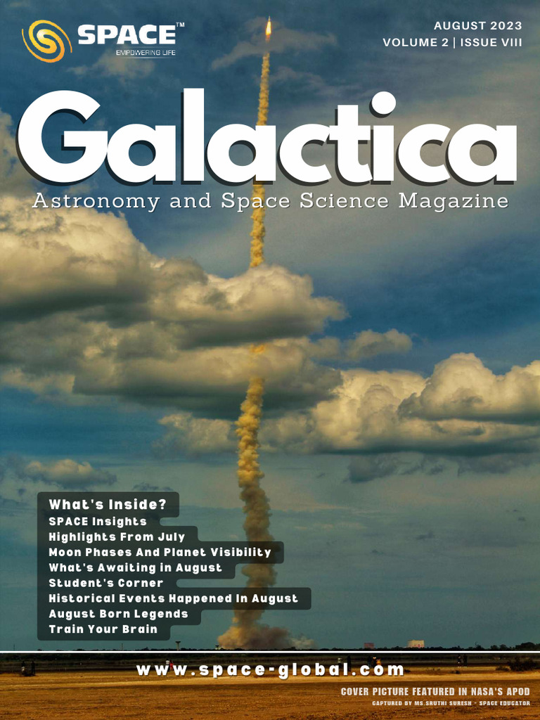 Galactica Astronomy Magazine-August 2023 - Compressed | PDF | Voyager Program | Stars