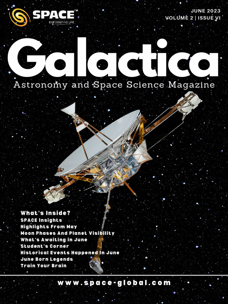 Galactica Astronomy Magazine - June 2023 | PDF | Astronomy | Physical ...