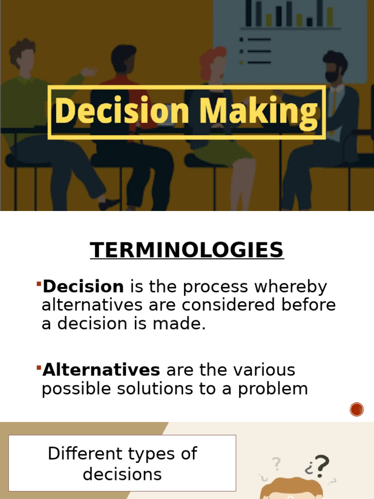 Decision Making | PDF