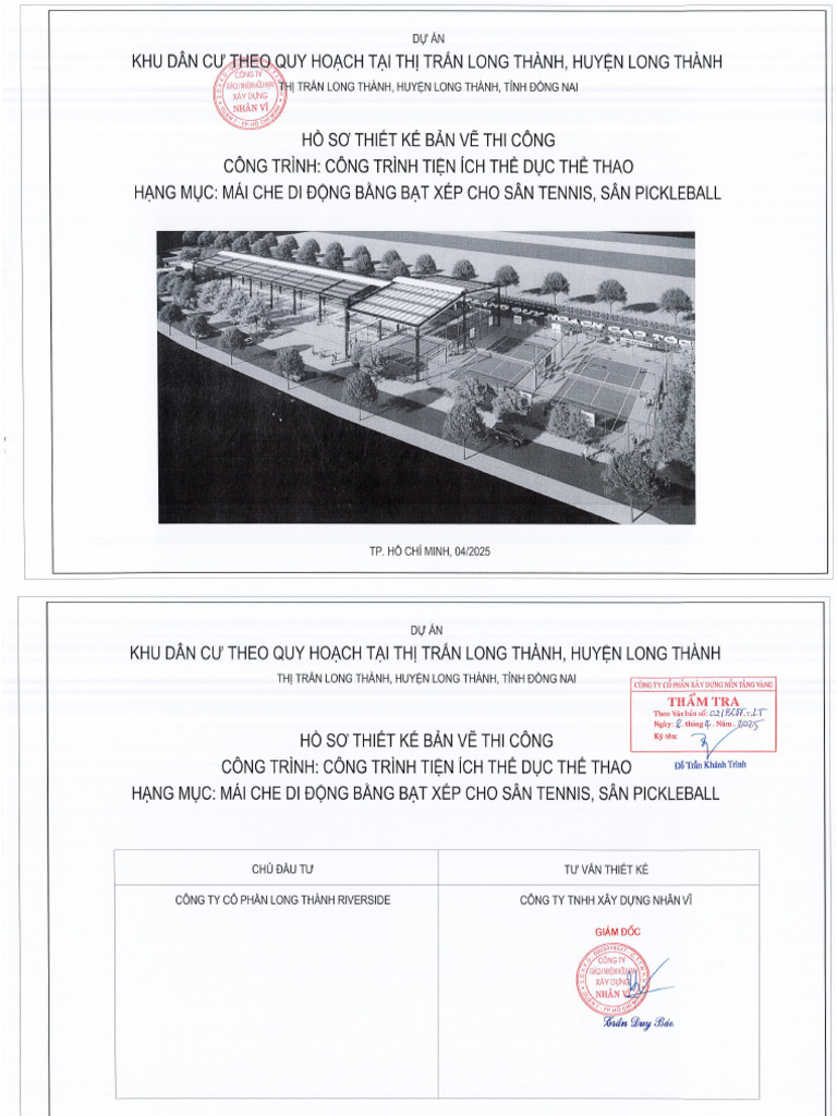 Scan 250404 - LTR - TKBVTC - Ban Ve KCT San Tennis, San Pickleball | PDF