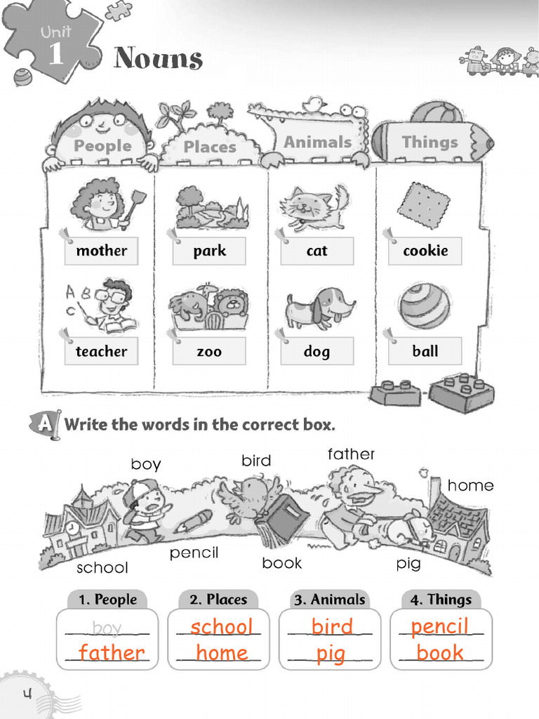 Simply Grammar-1-Answer Key | PDF