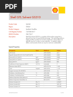 Shell - GTL Sarawax Sx105 | PDF | Wax | Alkane