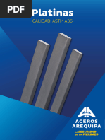 Canales U ASTM A36 y A572 - G50 | PDF | Longitud | Unidades de medida