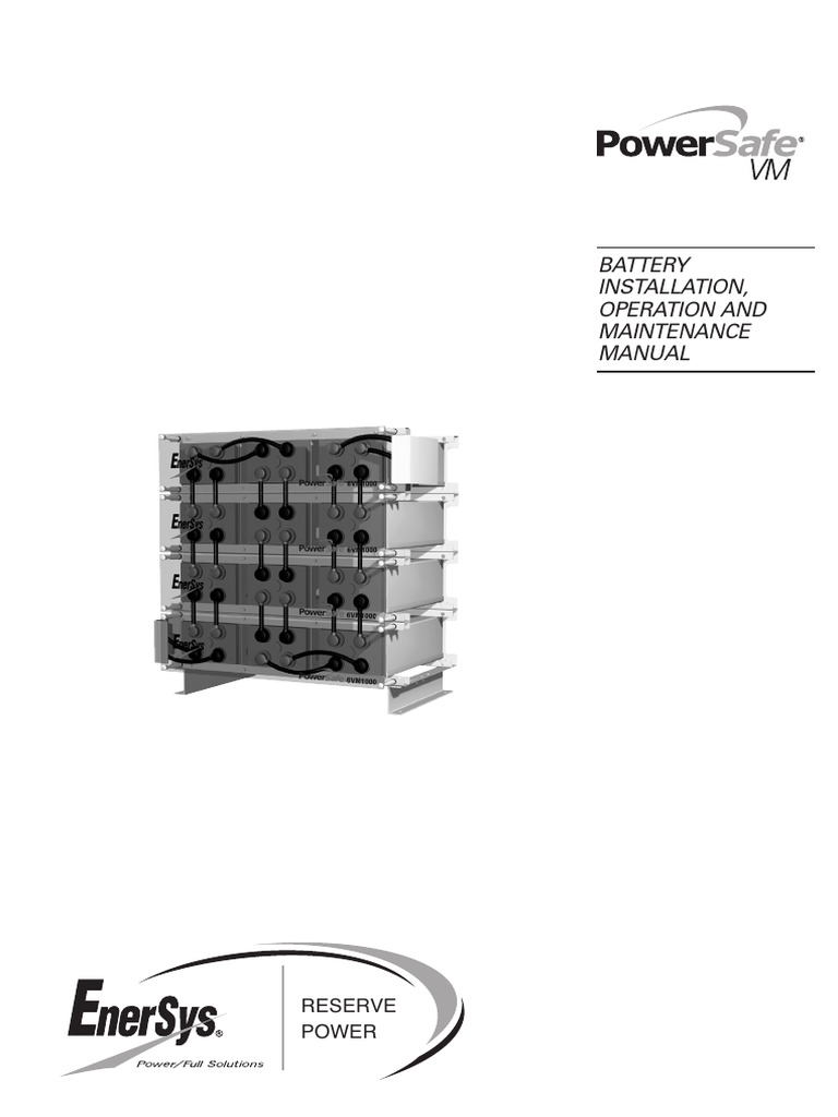 PowerSafe Battery Installation Guide | PDF | Battery Charger ...