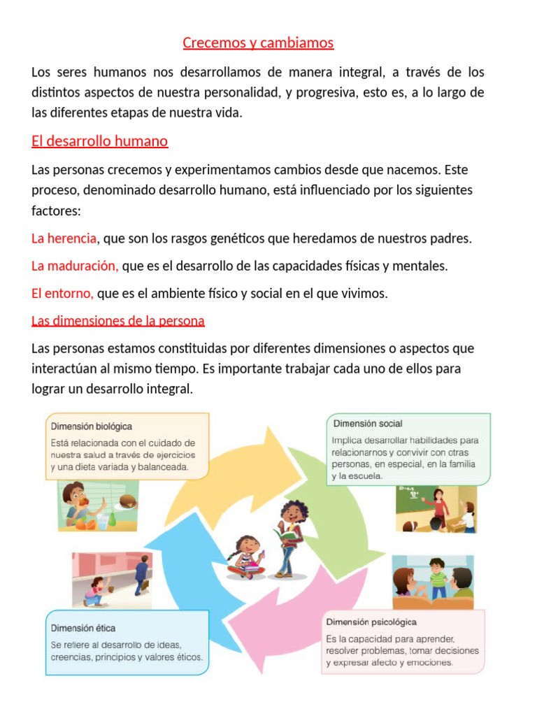 Crecemos y Cambiamos P.S | PDF