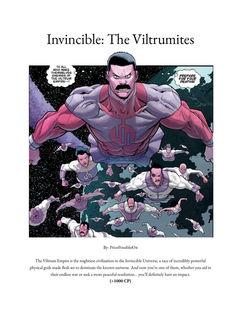 Invincible - The Viltrumites - Jump | PDF | Empathy